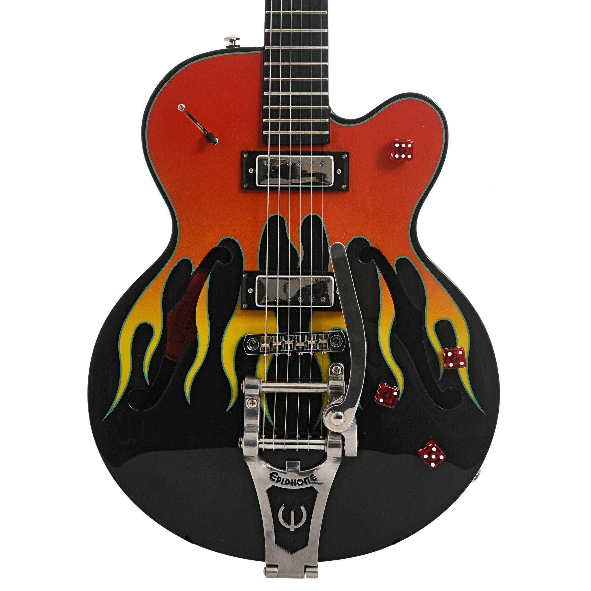 Epiphone Flamekat Semi-Hollowbody Electric Guitar (2000) – Elderly ...