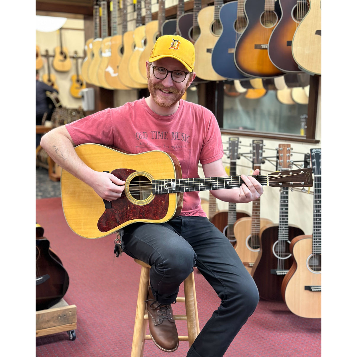 Martin D-28LF Lester Flatt Commemorative Edition Acoustic Guitar (1998 ...