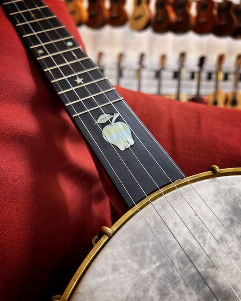 Riley Baugus Short Scale Open Back Banjo (2017) – Elderly Instruments