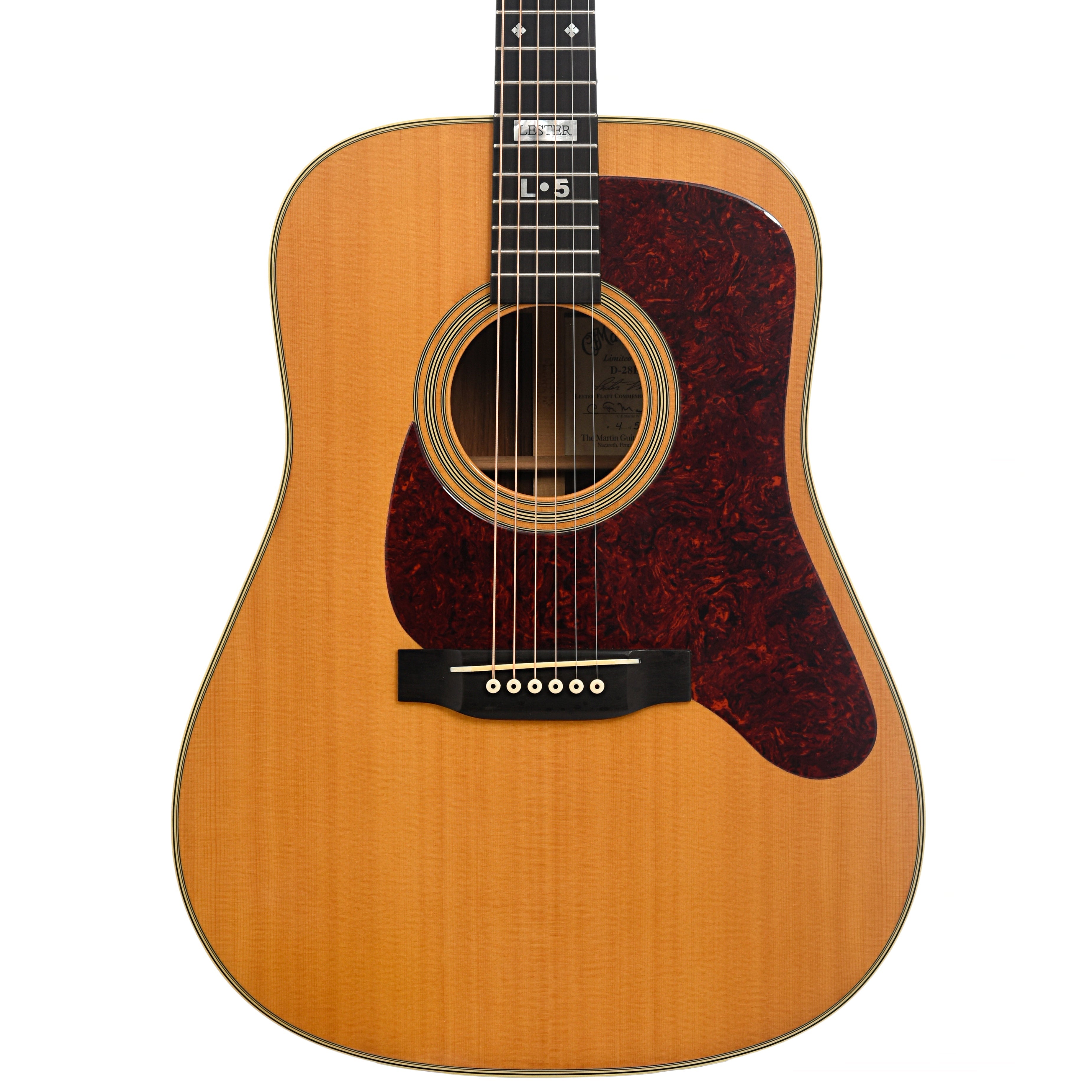Martin D-28LF Lester Flatt Commemorative Edition Acoustic Guitar (1998 ...