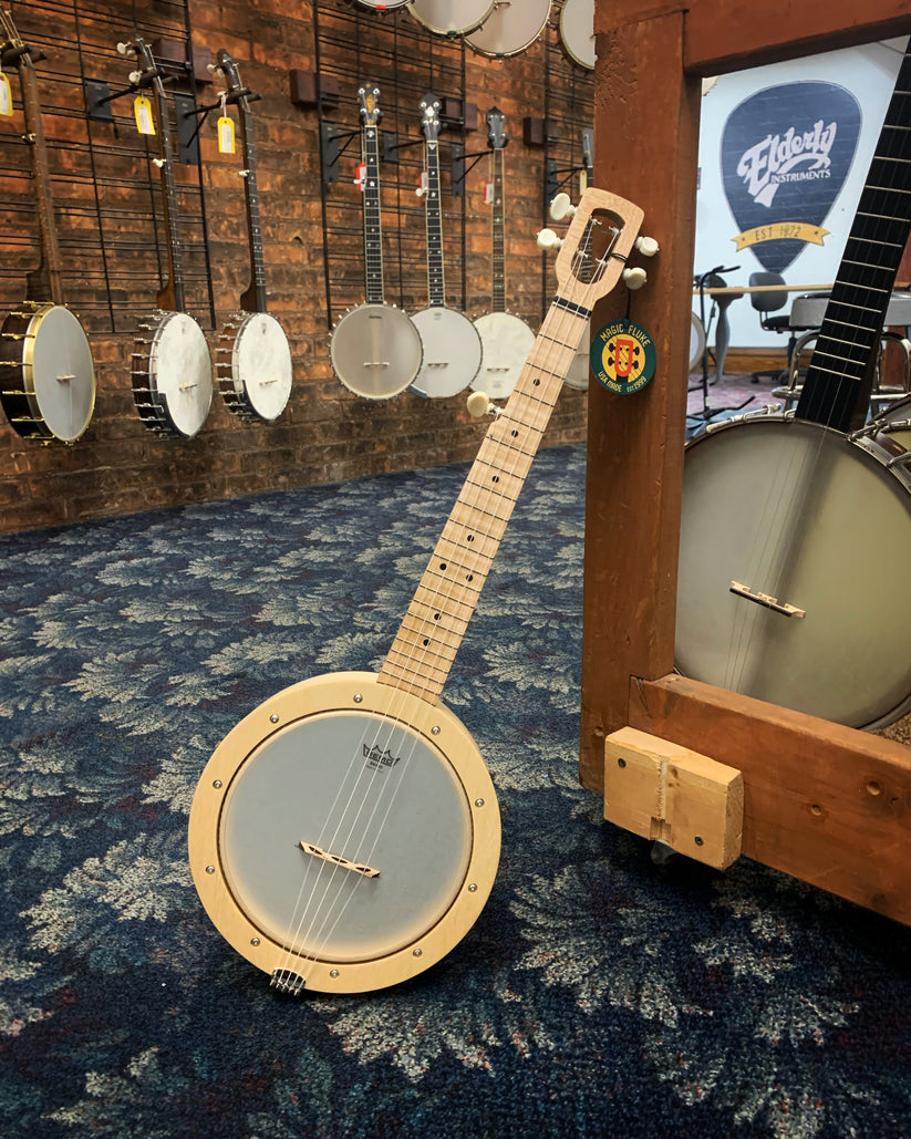 Magic Fluke Co. Firefly 5-String Banjo, A-Scale with Nylon Strings – Elderly Instruments