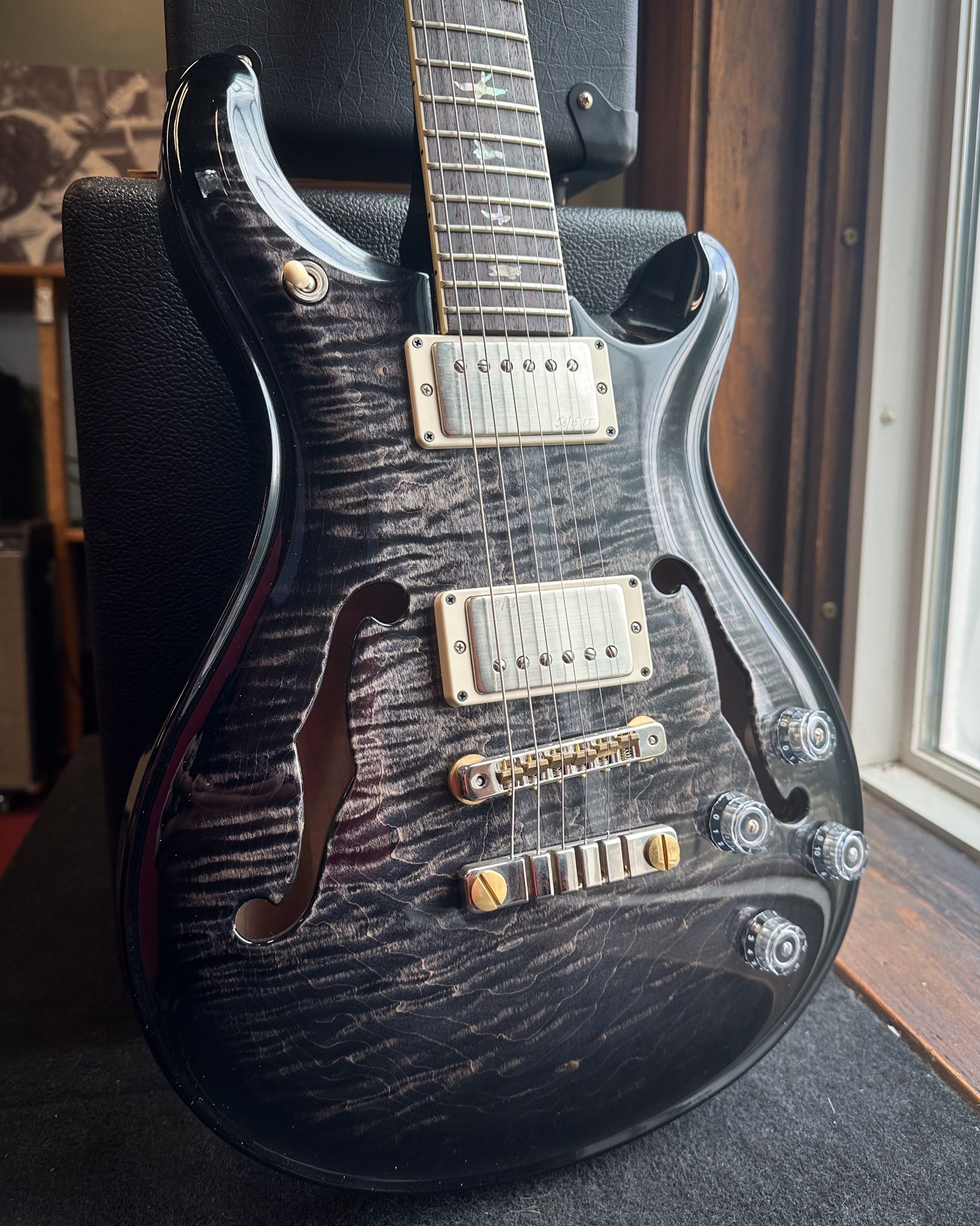 PRS Custom Color McCarty 594 Hollowbody II Electric Guitar & Case ...