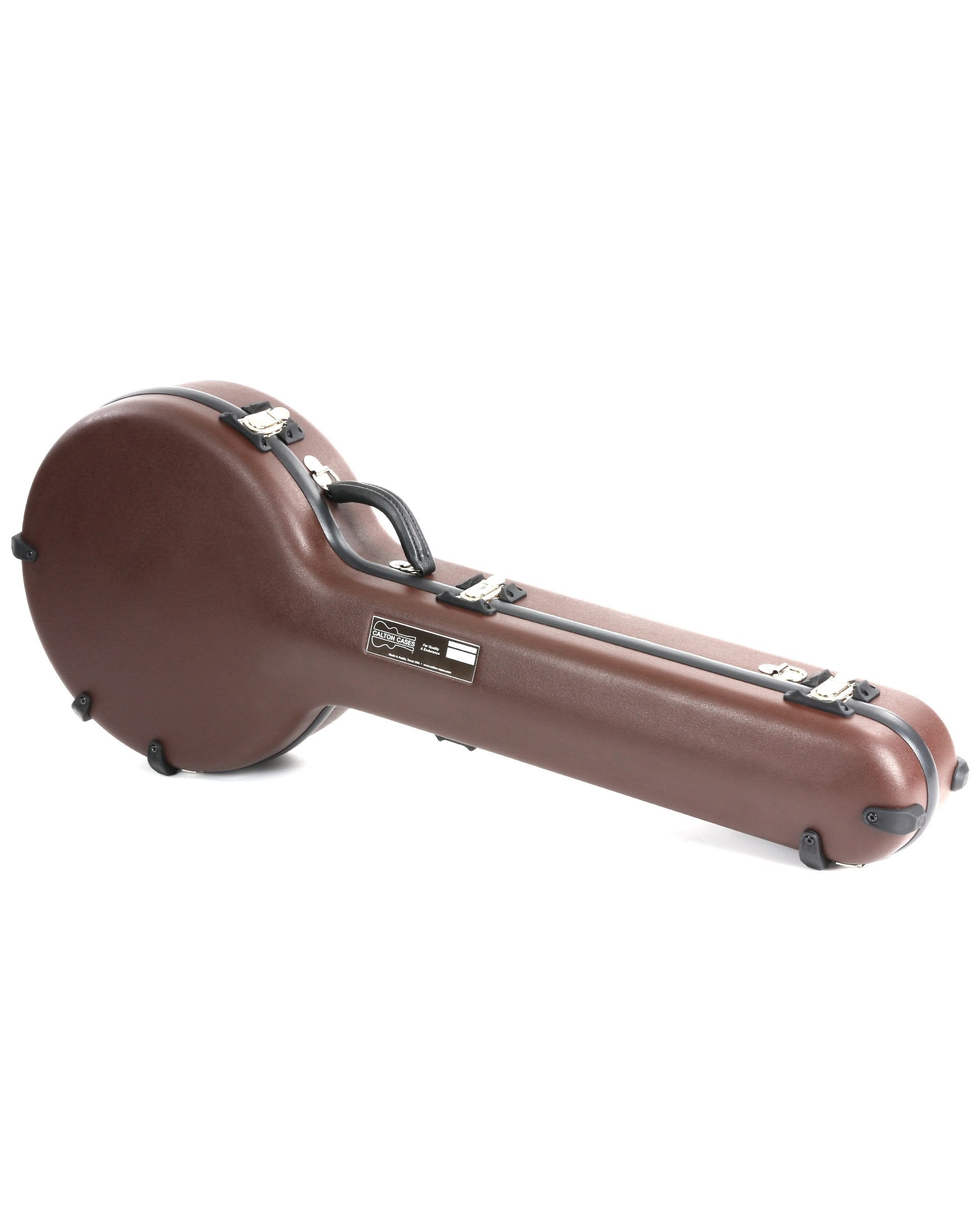Calton Deluxe Banjo Case, Gibson 5-String Resonator Banjo - Brown with ...
