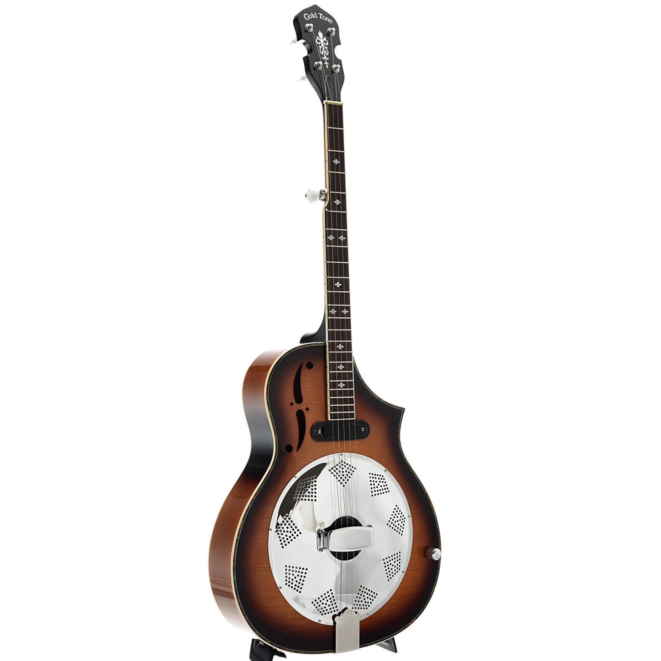 Gold Tone Dojo Deluxe Resophonic Banjo with Pickup & Gigbag – Elderly ...