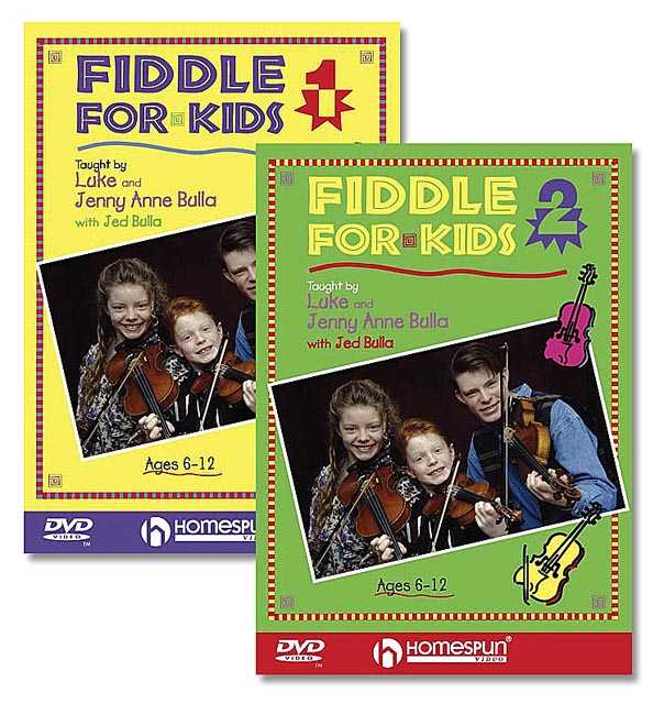 DVD - Fiddle for Kids: Two DVD Set – Elderly Instruments