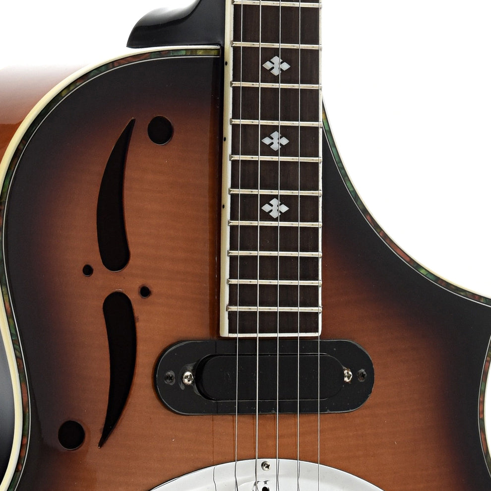 Gold Tone Dojo Deluxe Resophonic Banjo with Pickup & Gigbag – Elderly ...