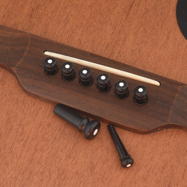Martin Bridge Pin Set, Black with White Dot