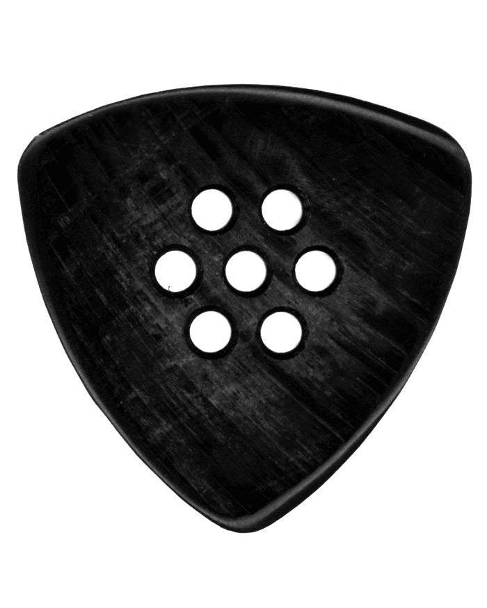 Wegen TF120B Triangular Picks, Set of 2, Black 1.20MM – Elderly Instruments