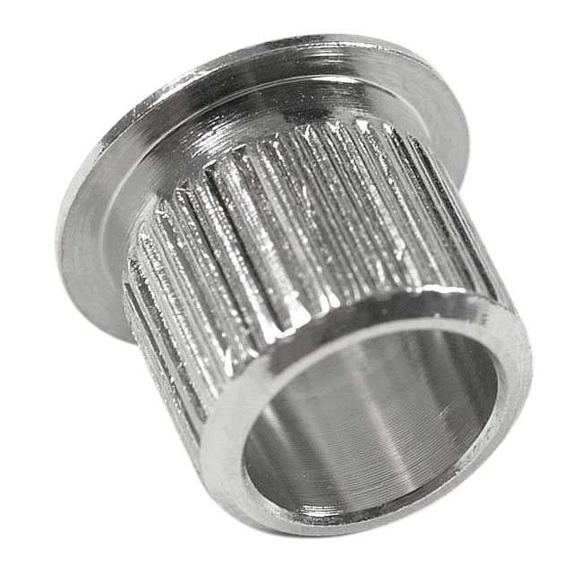 Nickel-Plated Press-Fit Slip-On Tuner Bushing