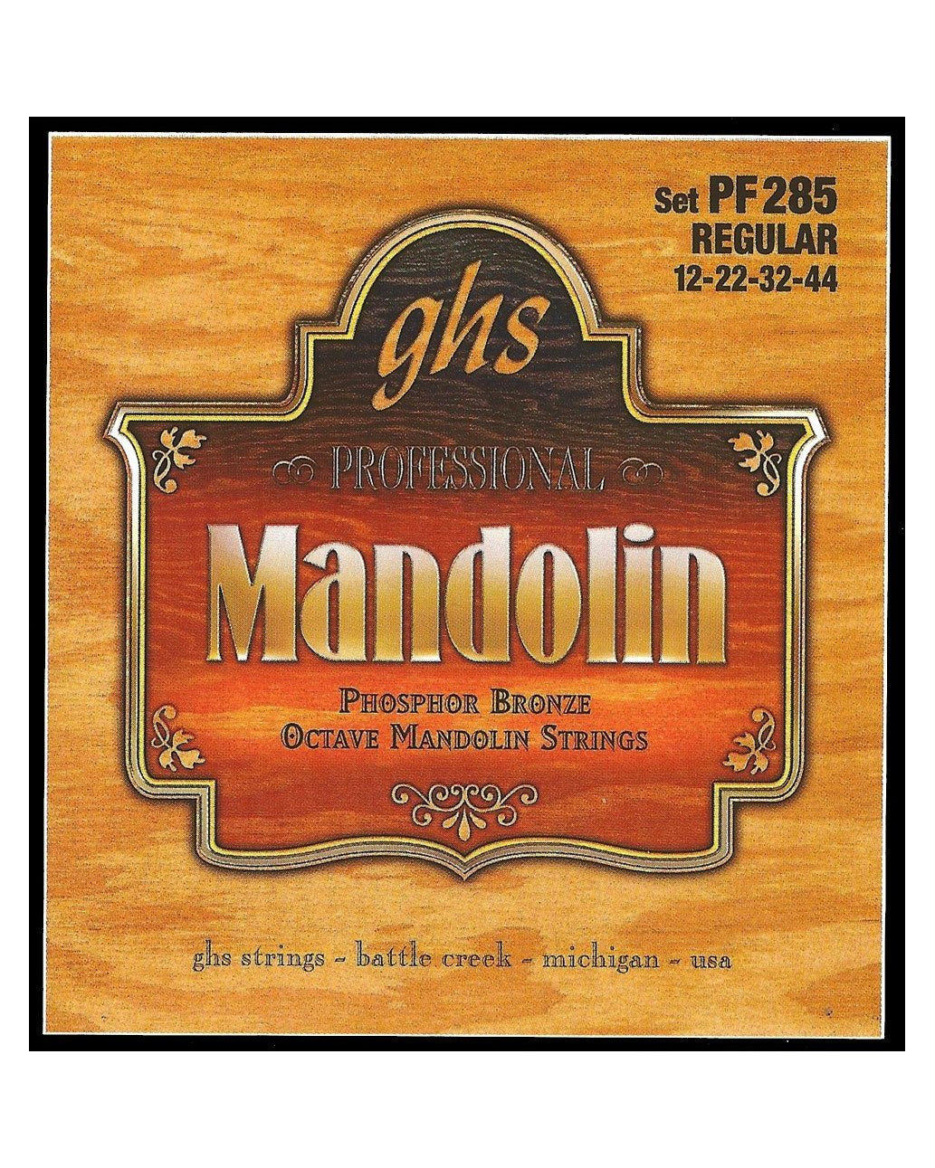 GHS PF285 Phosphor Bronze Regular Gauge 8-String Octave Mandolin Strin ...