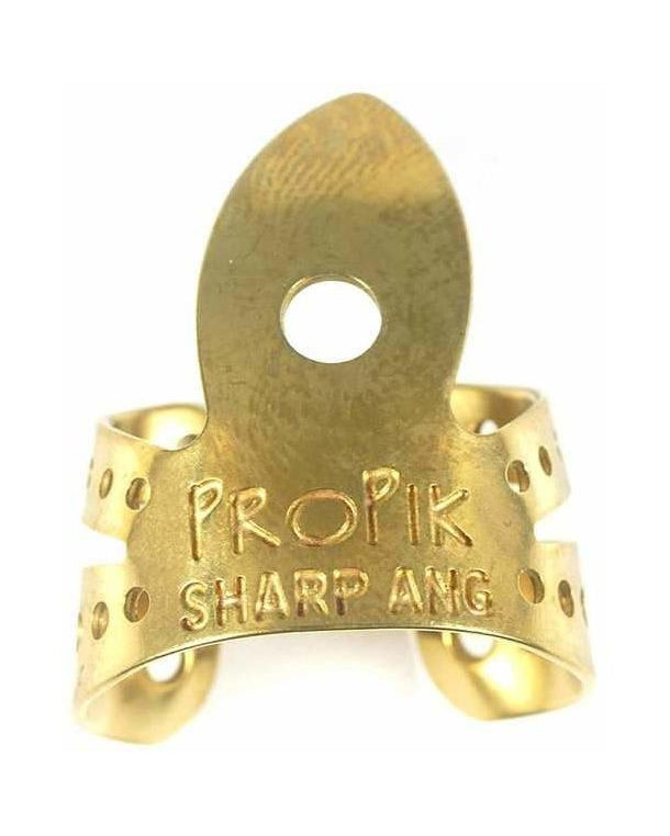 Propik Brass Sharpie "Fast" Fingerpick, Split Wrap